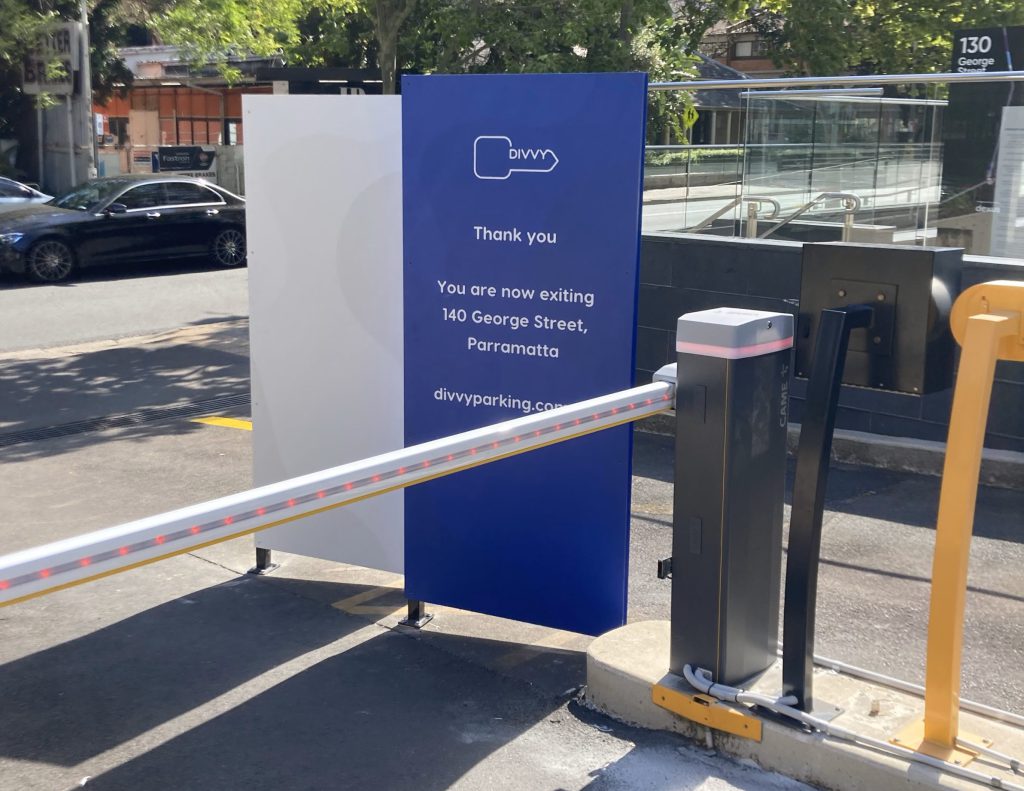 DIVVY provides public parking solutions across Sydney